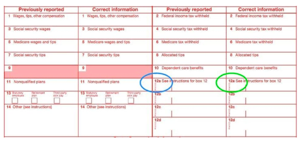 Ask The Taxgirl: Corrected W-2 | Taxgirl