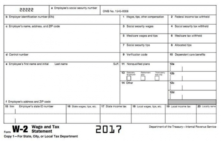 How To Read Your Form W-2 | Taxgirl · Tax news, tax info, and tax policy