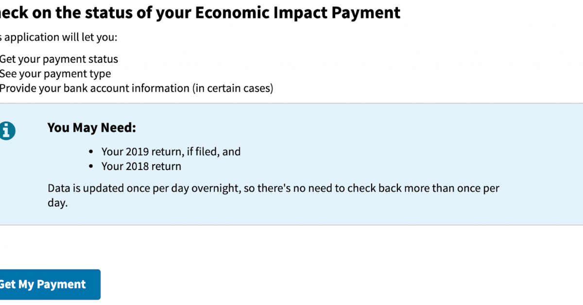 IRS Tool Lets Tax Filers Update Direct Deposit, Track Progress Of ...