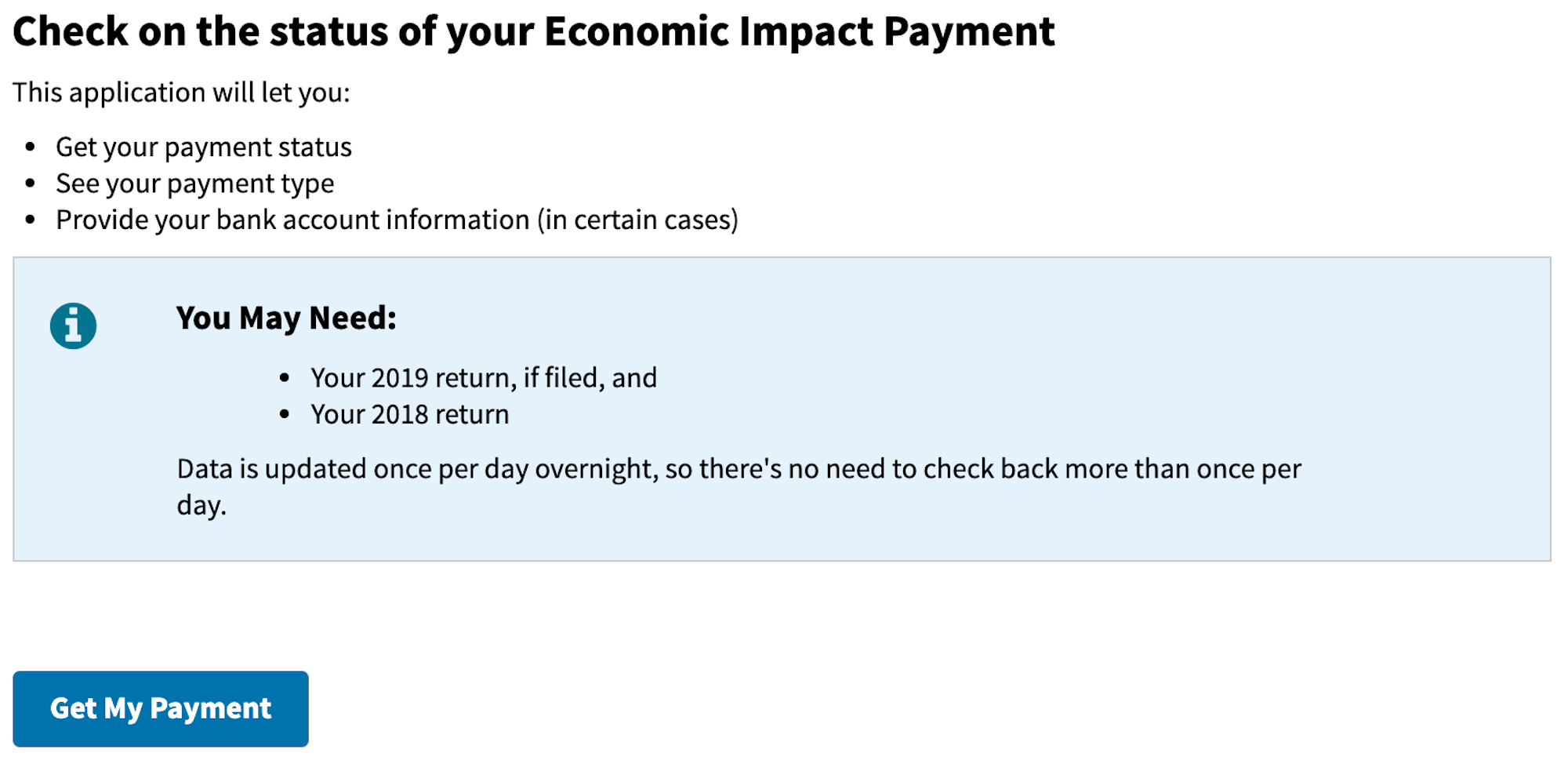 IRS Tool Lets Tax Filers Update Direct Deposit, Track Progress Of ...