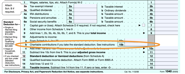 What’s New On Form 1040 For 2020 | Taxgirl